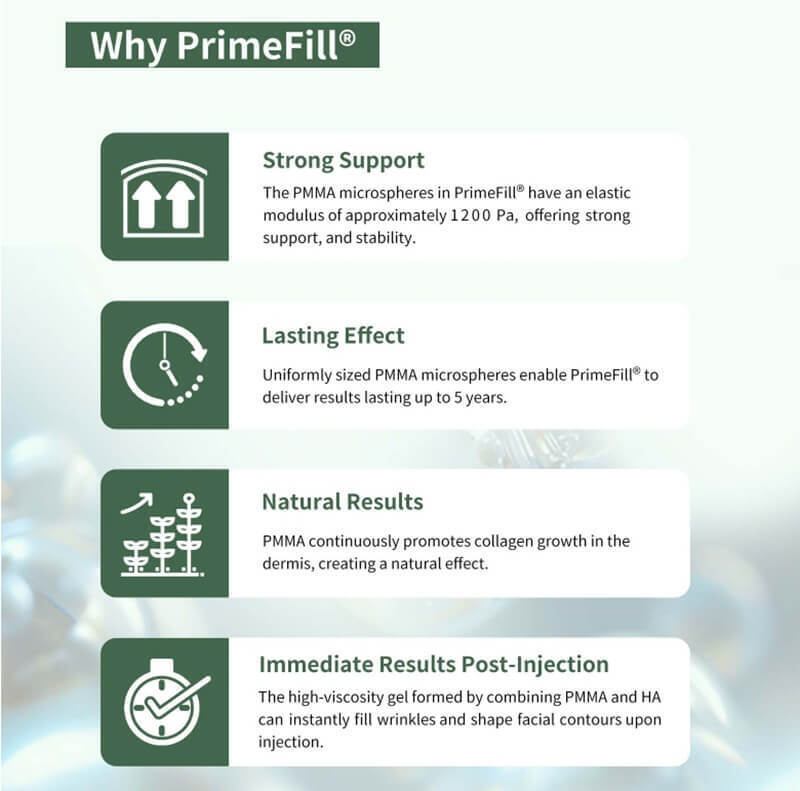 Buy PMMA Filler Online: PrimeFill Injections Long-Lasting Volume: Dermaxshop